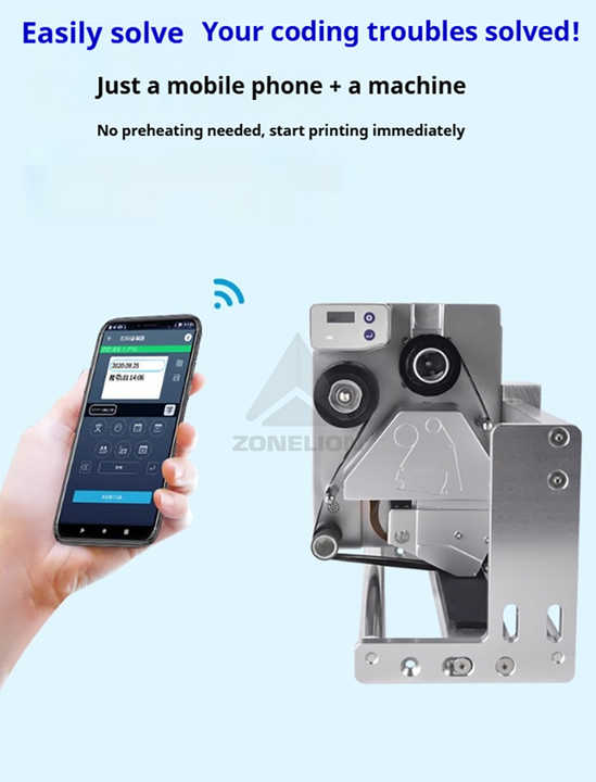 TTO Coding Machine 24mm Thermal Transfer Printer Factory Price Semi ...