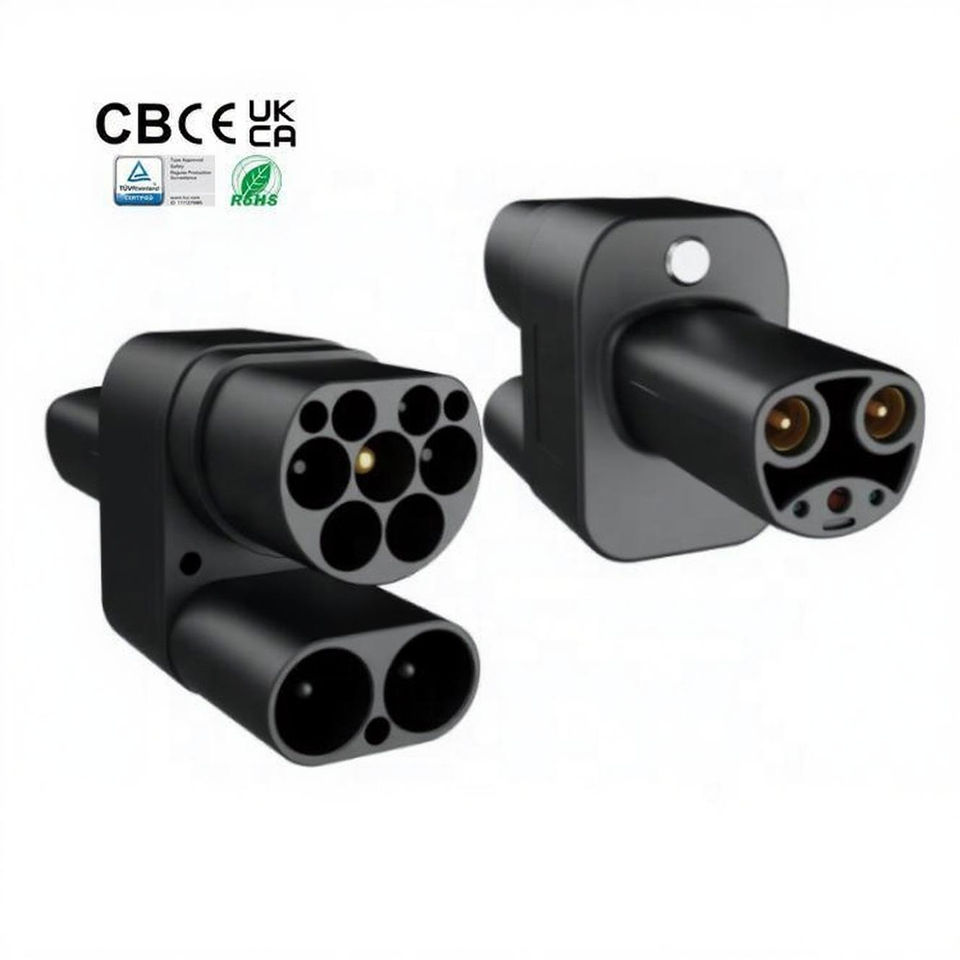 Ccs2 To Tesla Adapter Electric Car Accessories Ev Charger Adapter Ac+dc ...