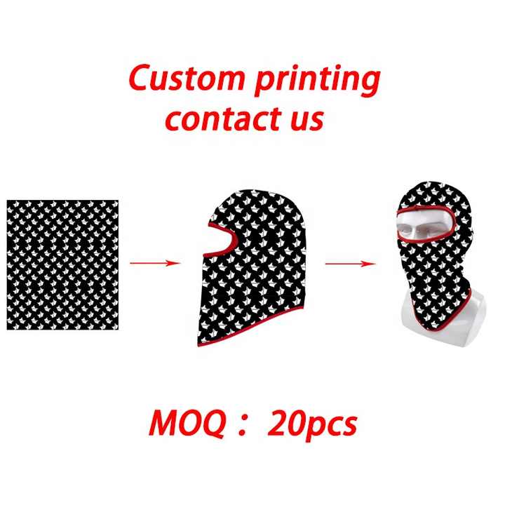 Wholesale High Quality Balaclava Printing Face Mask