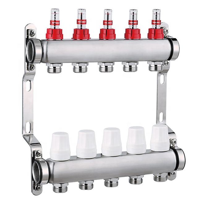 SUNFLY XF26015 Flow Meter Manifold for Water Pipe Plumbing