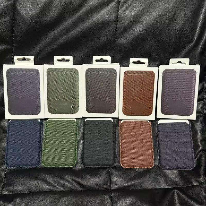 2026 1:1 Original Techwoven Fabric Magnetic Phone Card Holder Woven ...