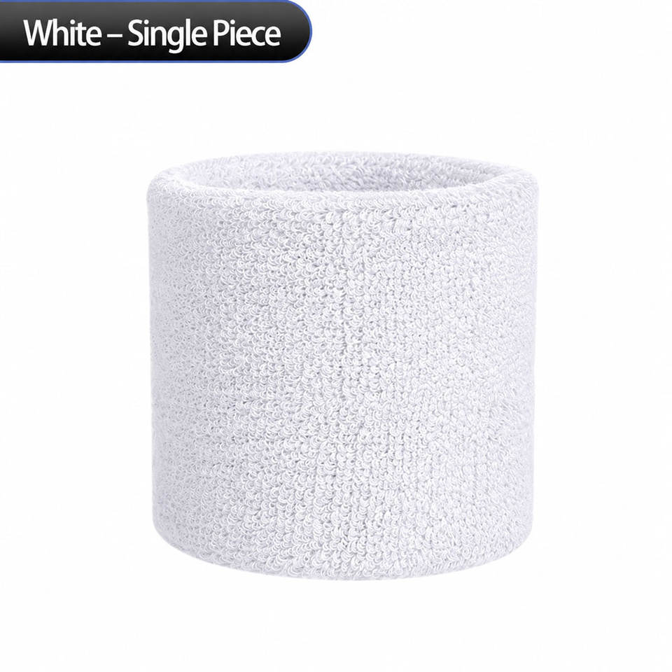 Wholesale Custom Logo Terry Wrist Sweatbands Embroidery Woven Label ...