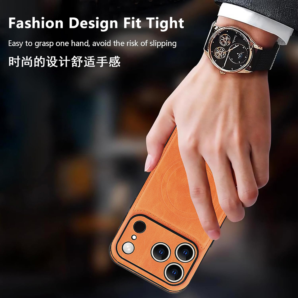 Wholesale Magnetic PU Leather Mobile Phone Cases for iPhone 17 12 13 14 ...