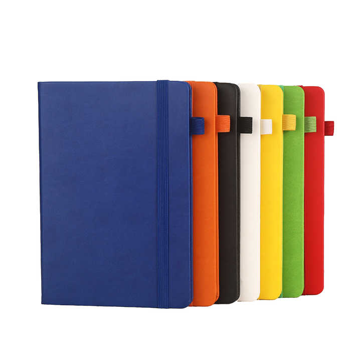 A5 Cheap Custom School Note Book Log Book Lined Journal Pu Leather ...