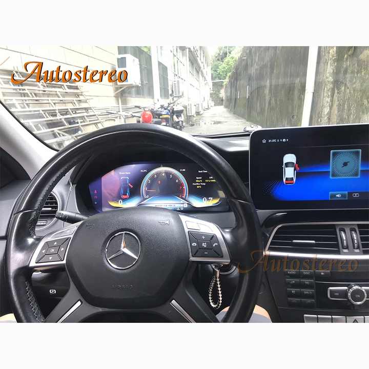 Mercedes Benz C W204 S204 Upgrade - Digital Cluster Cockpit