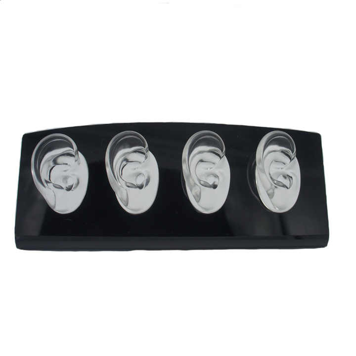 Acrylic Hearing Aid Display - Educate with Silicone Models