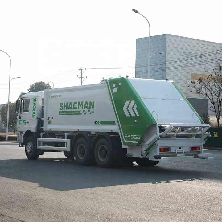 Shacman F3000 340HP 6x4 20m³ Compressed Garbage Truck Municipal Bucket ...