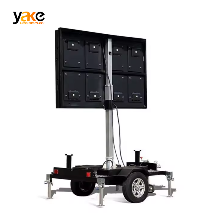 Yake P4 P5 Digital Signage LED Billboard for Vehicle Graphic Led Mobile ...