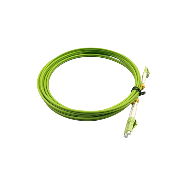 Fibres cables optiques green color 2 cores multimode om5 3.0mm duplex ...