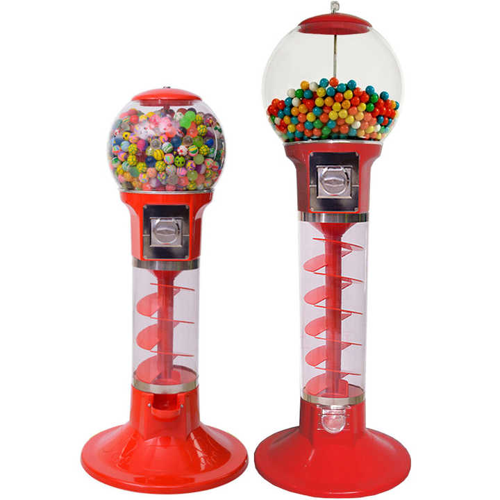 55 Inch Spiral Gumball Vending Machine TR702 - 200-300 Capacity ...