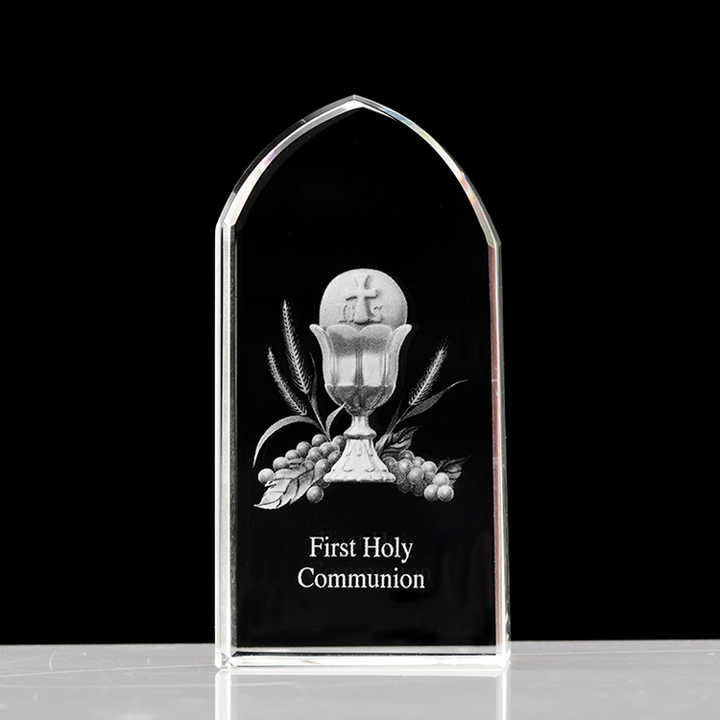 Cheap Baptism Gifts - Customized First Holy Communion Glass