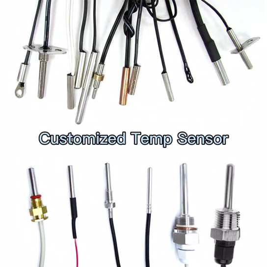 Customized K Type Temperature Sensor for Water Chillers – NTC 10K ...