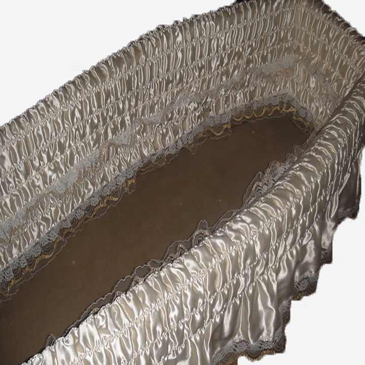 XZR-90 China Funeral Fabric Factory Casket Lining & Interiors