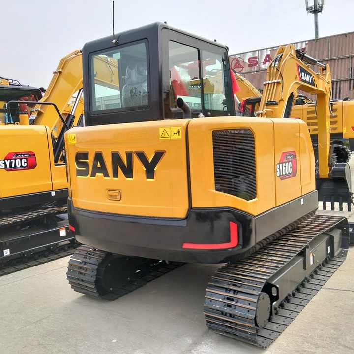 Used Sany SY60C SY60 Excavator High Quality 6 ton Mini Excavator ...