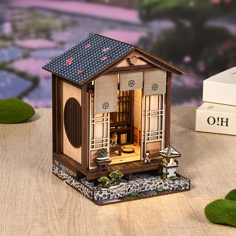 Wholesale Mini Dollhouse Book Nook Kit a 3D Puzzle and Assembled ...