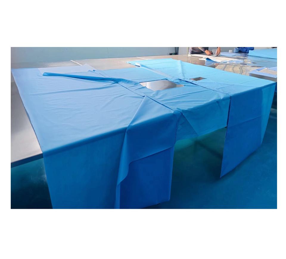 Disposable Laparotomy Drape Packs for Veterinary Surgery
