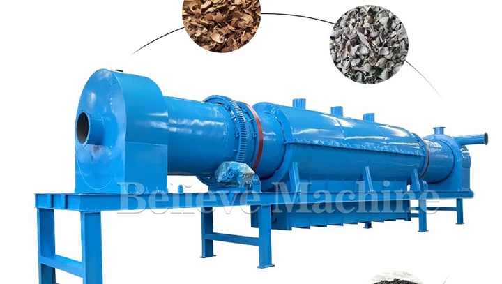 Continuous Charcoal Carbonization Furnace - Efficient Biochar Production
