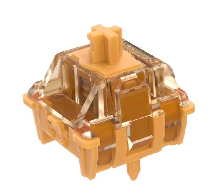 GATERON KS-20 Magnetic Orange Switch RGB Rapid Trigger Mechanical ...