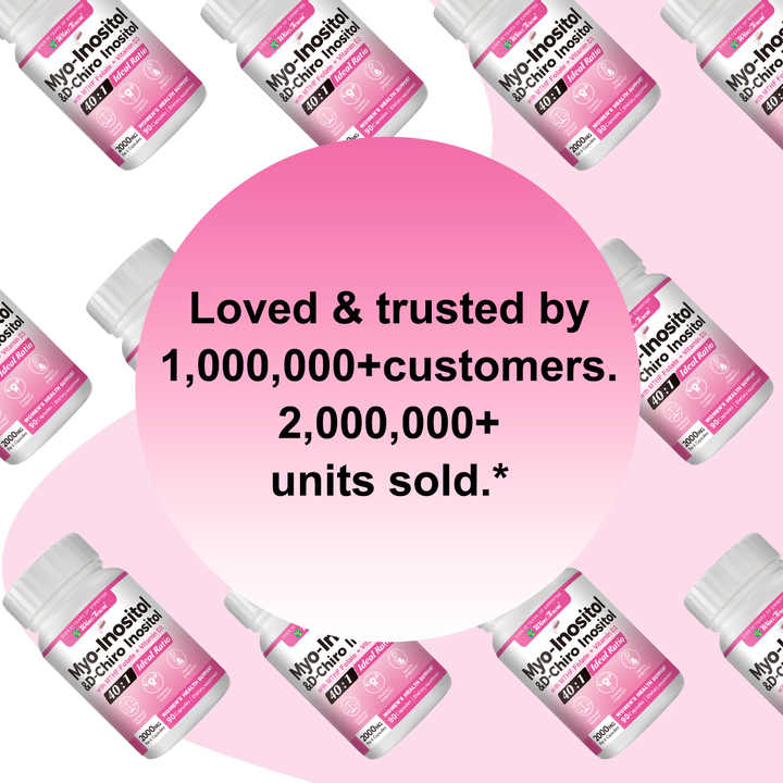Myo-Inositol & D-Chiro Inositol Fertility Capsules Herbal Female ...