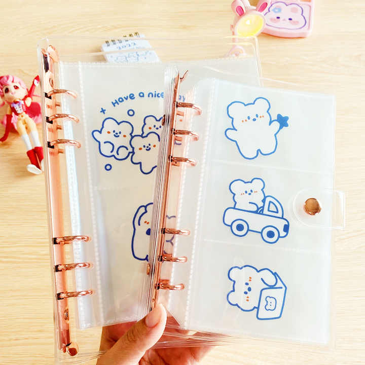 Wholesale A5 A6 Clear PVC Binders - Refillable & Versatile