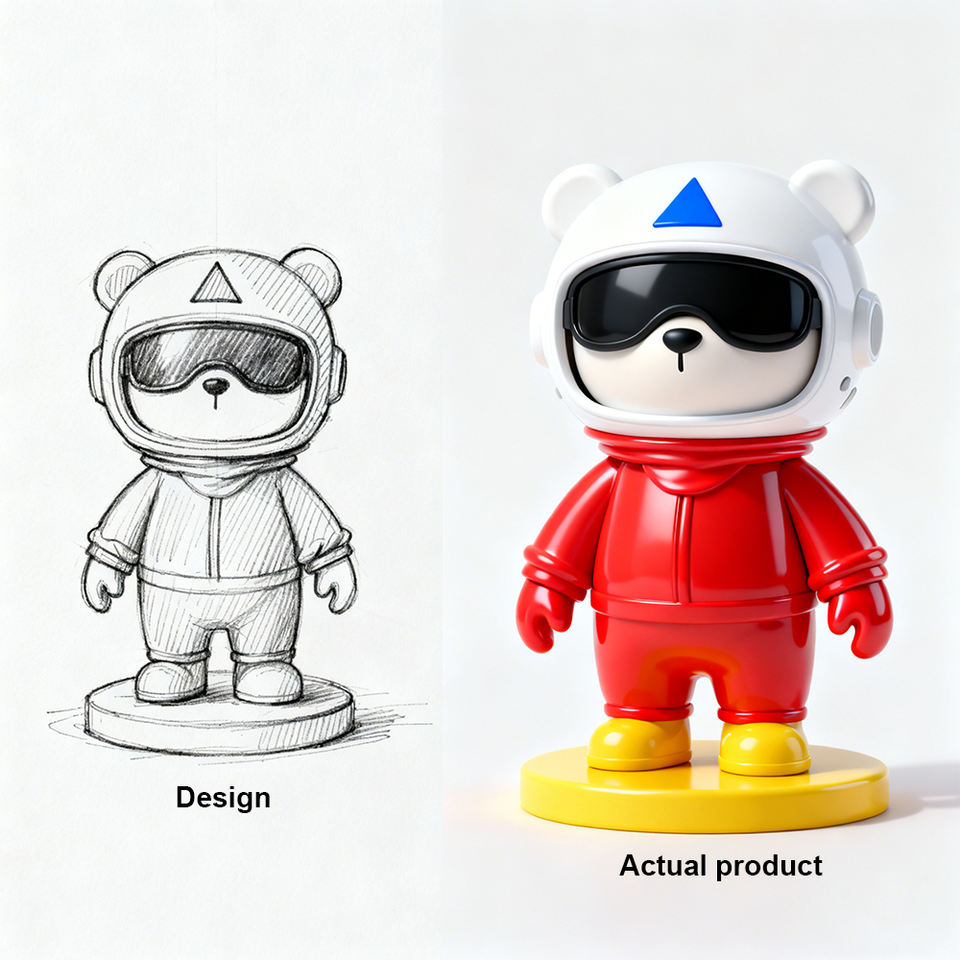 High Quality Custom 3D Cartoon Figure Toy Figure Statues Toy Action ...