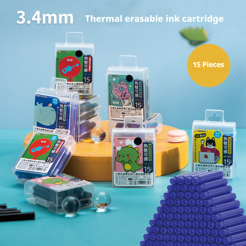 3.4 Mm Thermal Replacement Refill Fountain Pen Ink Cartridges Thermal ...