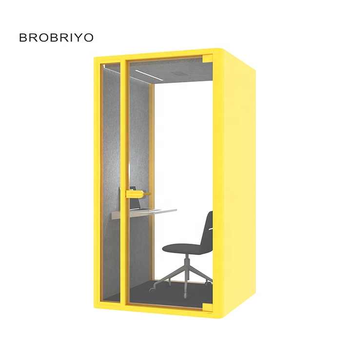 Soundproof Workstation Office Pods Telephone Booth Office Meeting Pods ...