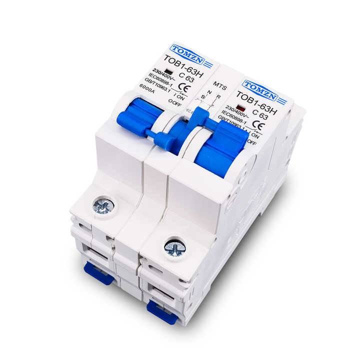MTS Dual Power Manual Transfer Switch Circuit Breaker MCB 50HZ/60HZ ...