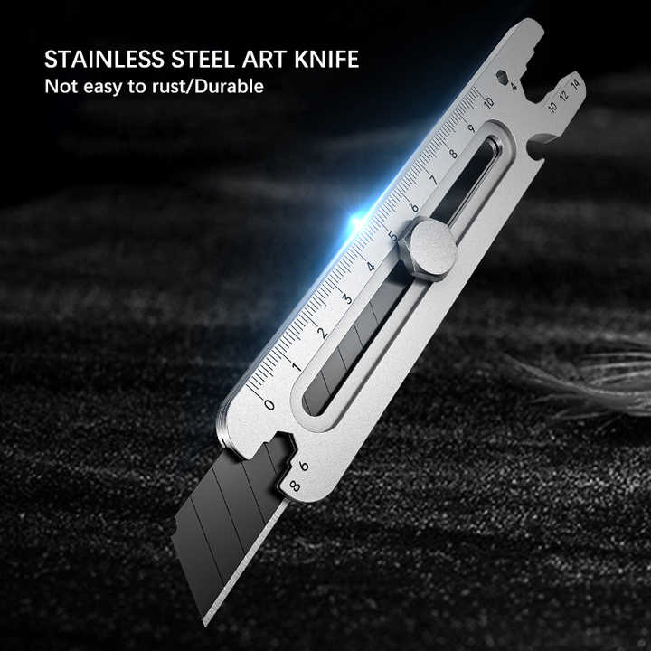 High Quality 18mm Snap Off Blade Utility Knife Stainless Steel ...
