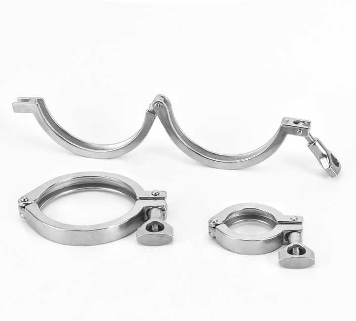 Factory Priced Middle type Heavy Duty SS304 Single Pin ClampJ3 Pipe ...