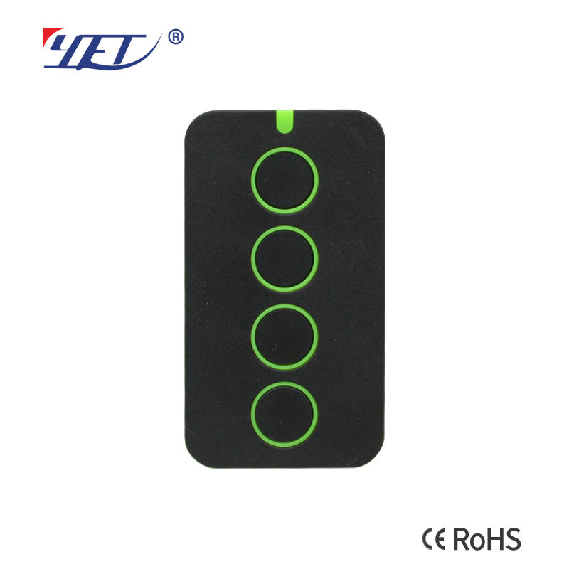 YET2175 New Four Buttons 433M Wireless RF Remote Control Garage Gate ...
