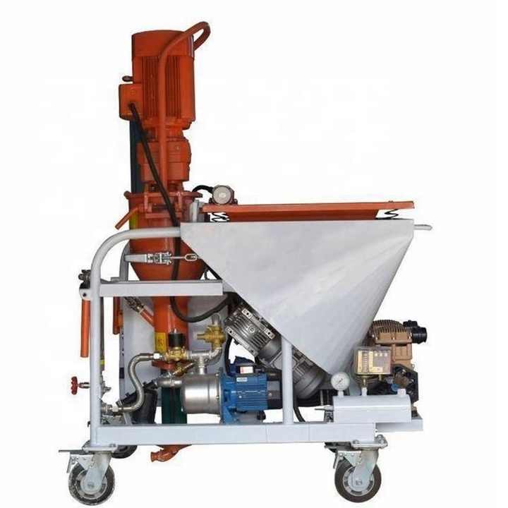 M9 M6 Dry Powder Plaster Spraying Machine Gypsum Base Spray Plastering ...