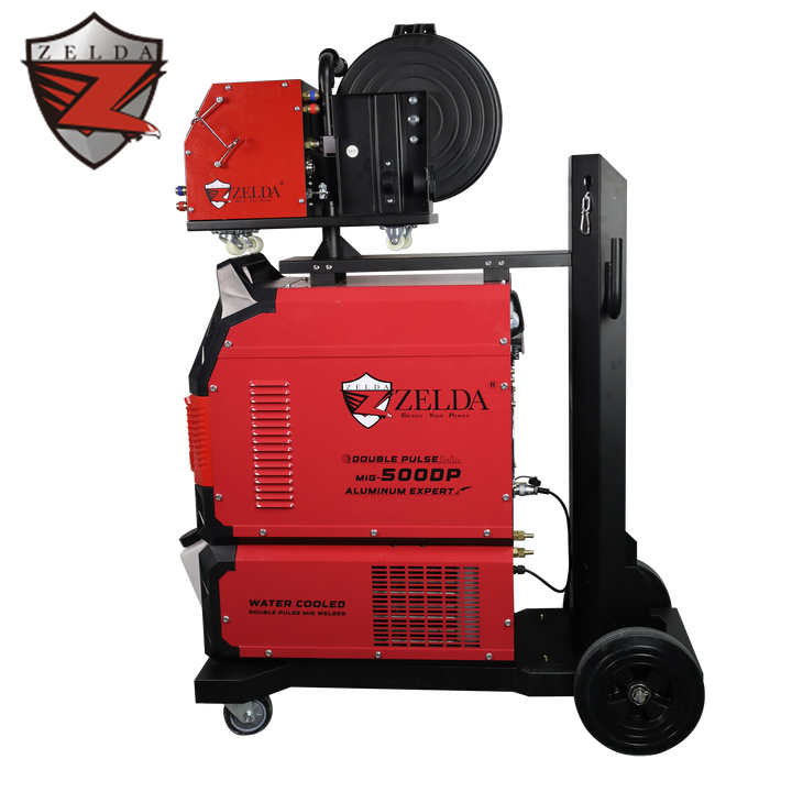 Zelda Synergic Double Pulse MIG-500DP for Aluminum Welding