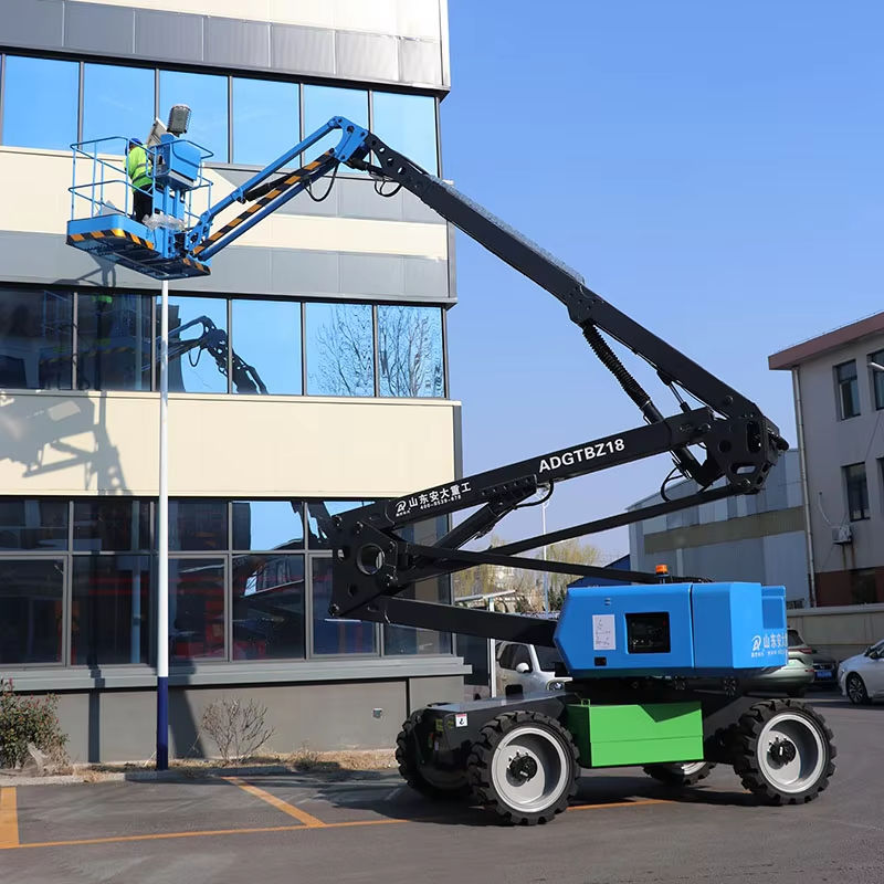 New 18m Diesel Articulated Boom Lift Outdoor Aerial Work Platform Self ...