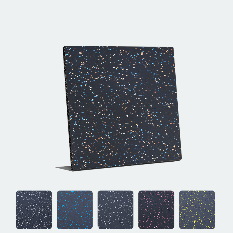 Gym EPDM Rubber Floor Mat with Anti-Slip Surface for Shock Absorption ...