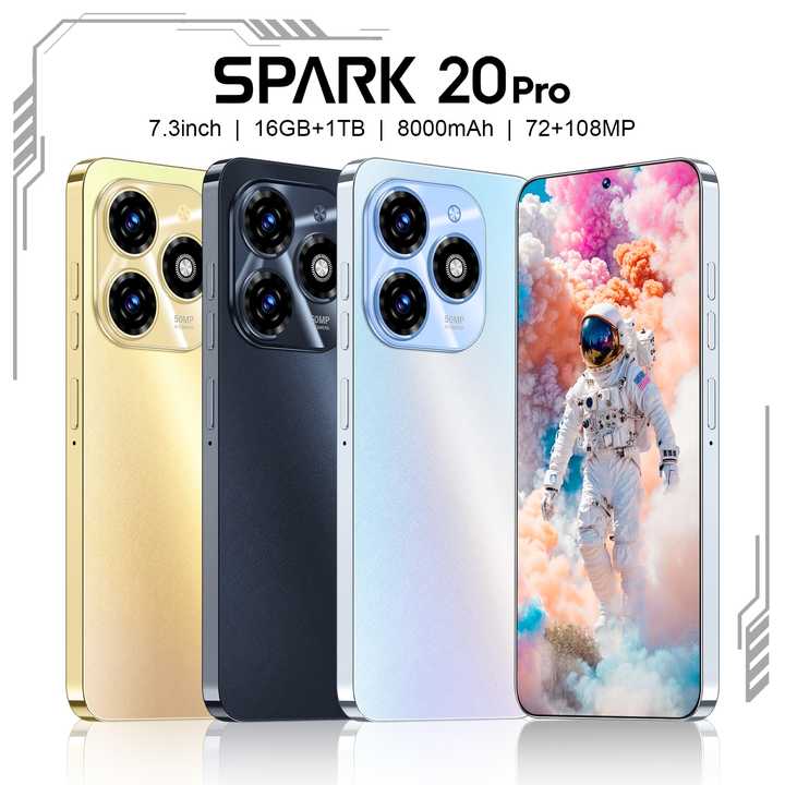 Itel P55 5g Mobile Display Spark 20 Pro Cell Phone