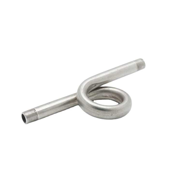 Smooth Surface Treatment Carbon Steel Pressure Gauge Siphon Pigtail ...