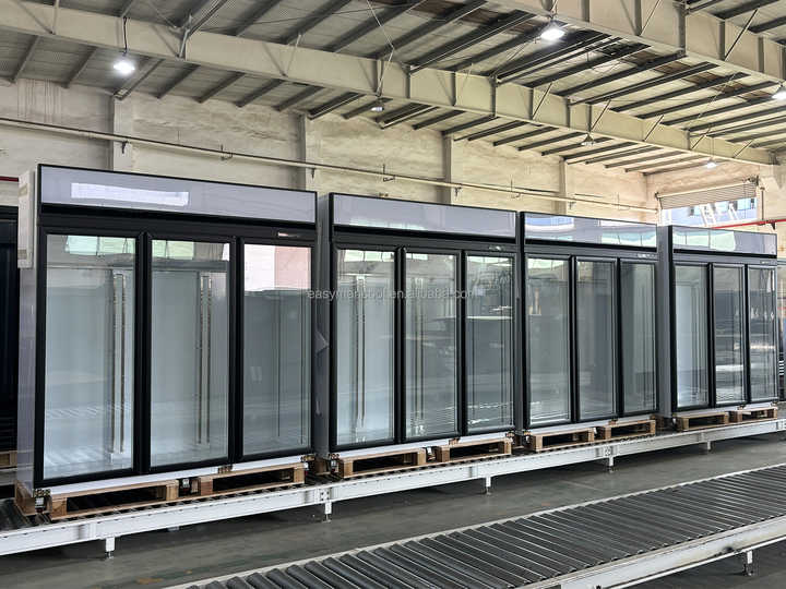 Three Door Field Bar Cooler - Efficient Display Solution