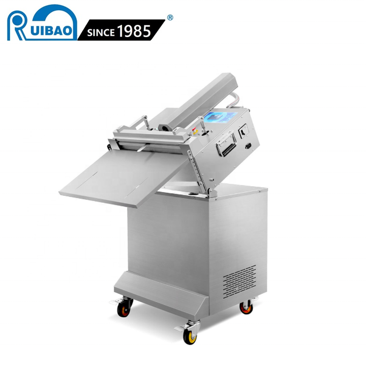 Vertical External Type Plastic Food Container Vacuum Packing Machine