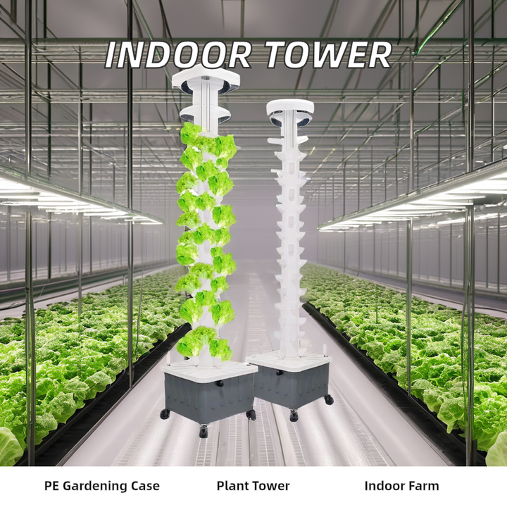 YTDR Large Aeroponic Hydroponics Vertical Farming Tower
