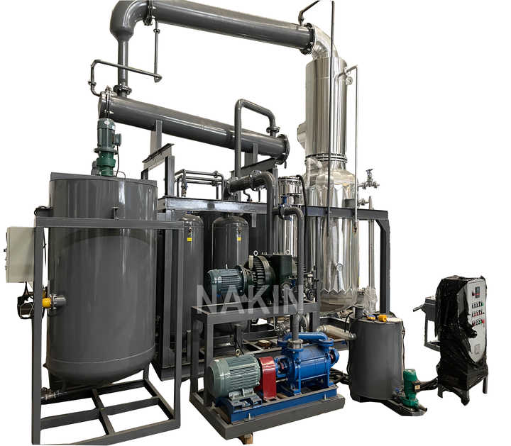 Mini Distillation Base Oil Plant - 1 Ton Lube Oil Recycling
