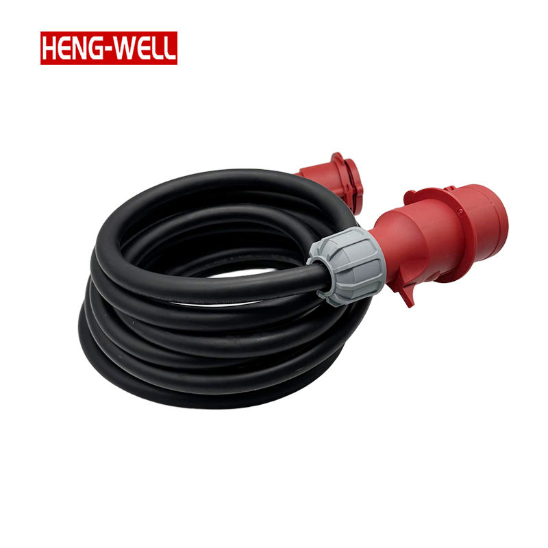 25M Heavy Duty Industrial Extension Cord 32A 5G6 IP44 Outdoor Rubber ...