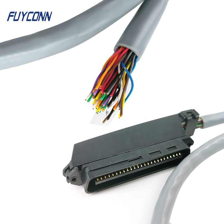 25 Pairs 50 Pin RJ21 Cable - Crimping Assembled Connectors