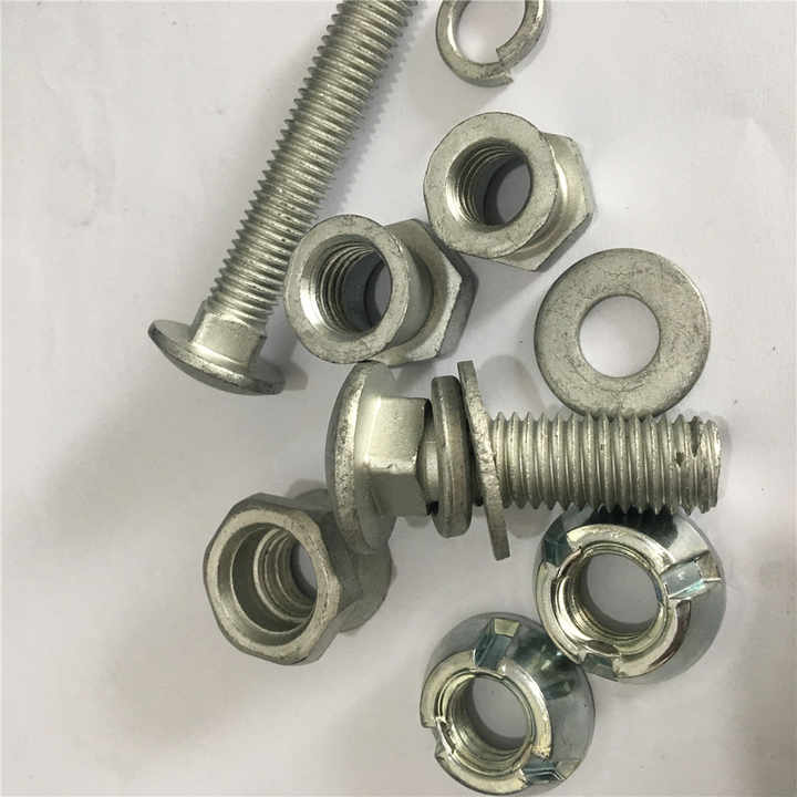 Customized M6 M8 M10 M12 Taper Proof Tri groove Trilock Nuts Tri-groove ...
