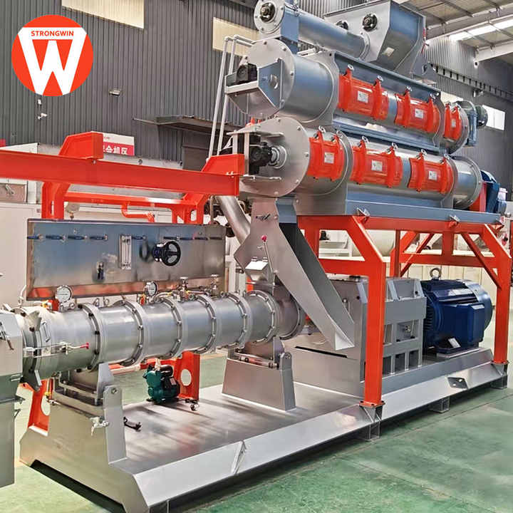 Strongwin Fully Automatic Eel Shrimp Crab Prawn Feed Manufacturing ...