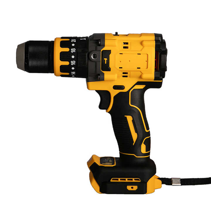 20V Brushless DIY Power Drill Dual-Speed Adjustable Torque Lithium ...