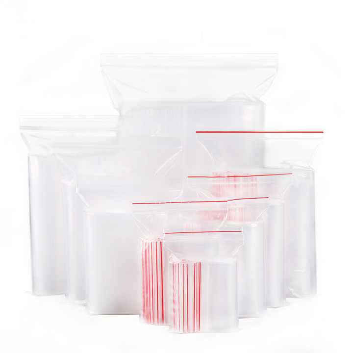 Custom Printed Double Zip Seal Ziplock Plastic Packaging