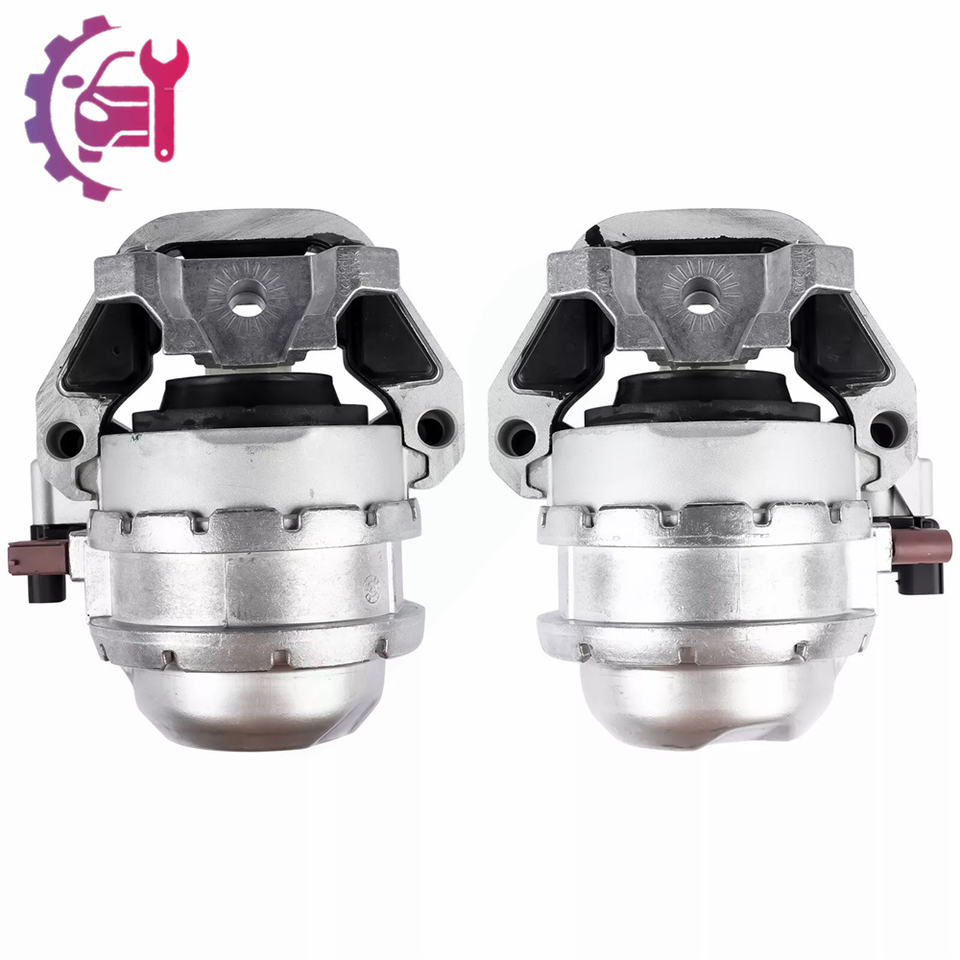 Engine Mounting Bracket Sensor Engine Motor Mount Left:4H0199255T Right ...
