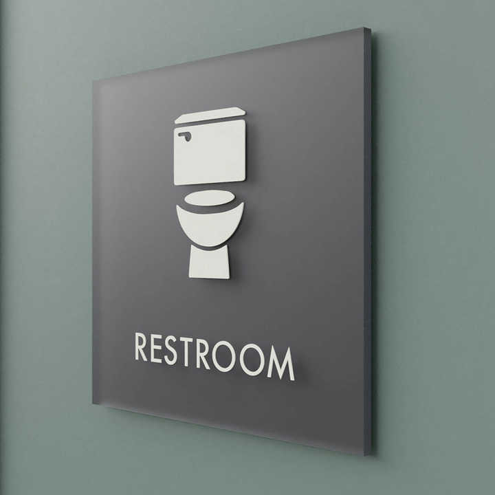 Personalised Self Adhesive Stick-on Design Perspex Signage