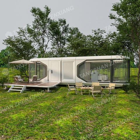 Movable Expandable Shipping Container Frame House